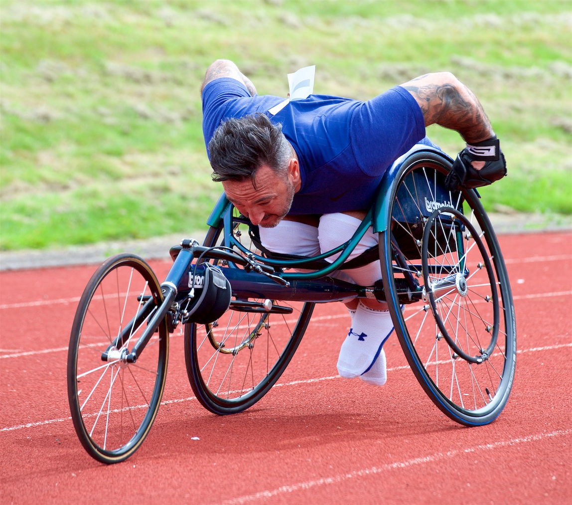Wheelchair Racing is Part of Fife DNA