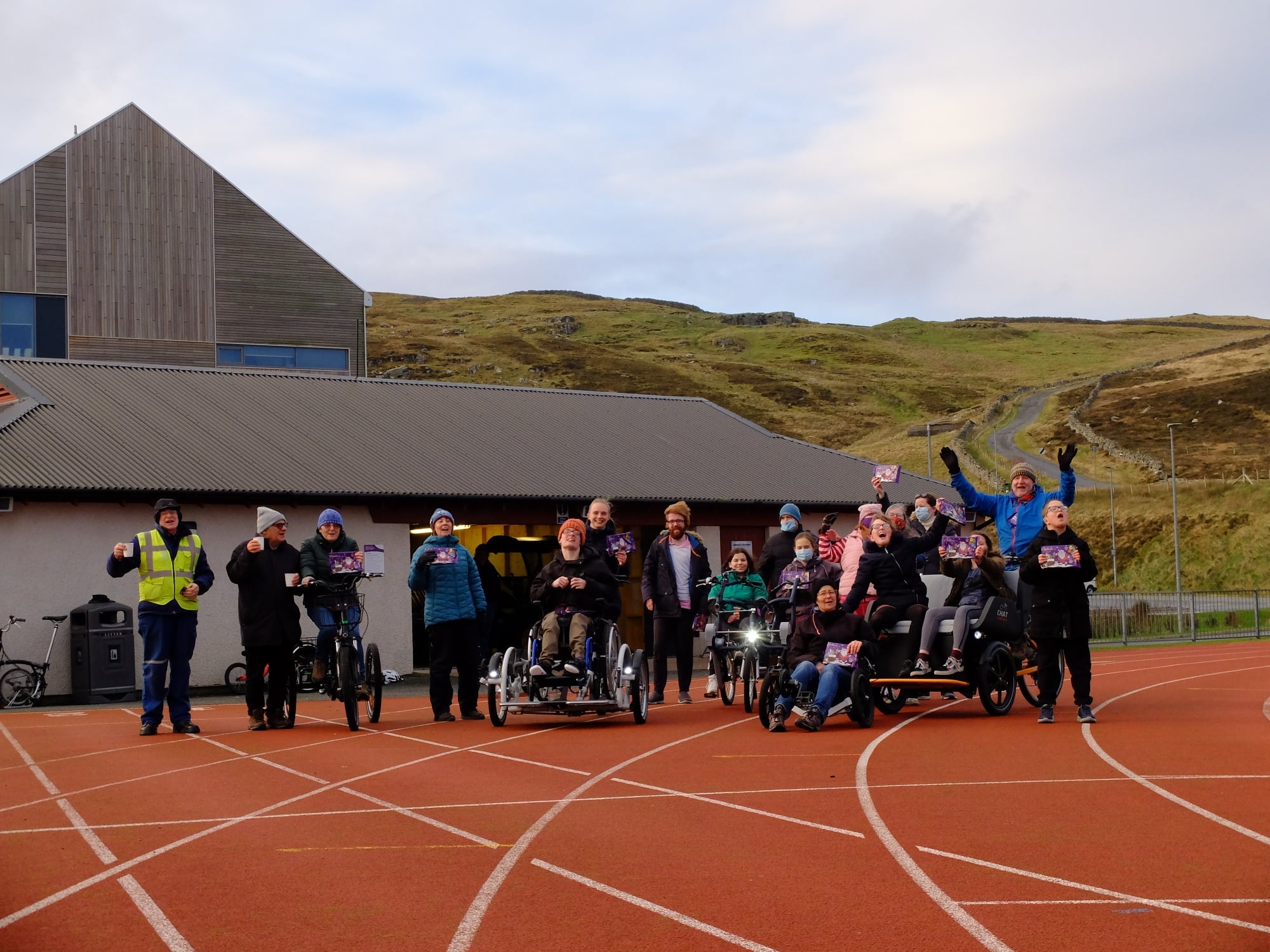 Adapted Cycling Given Boost in Shetland