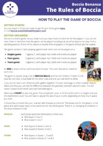 Boccia Schools Resource