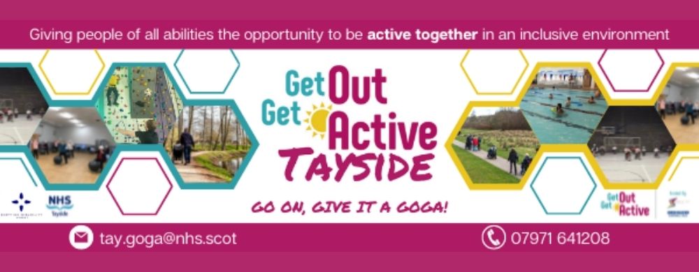 Get Out Get Active Tayside Launches New Website For All Things GOGA All ...